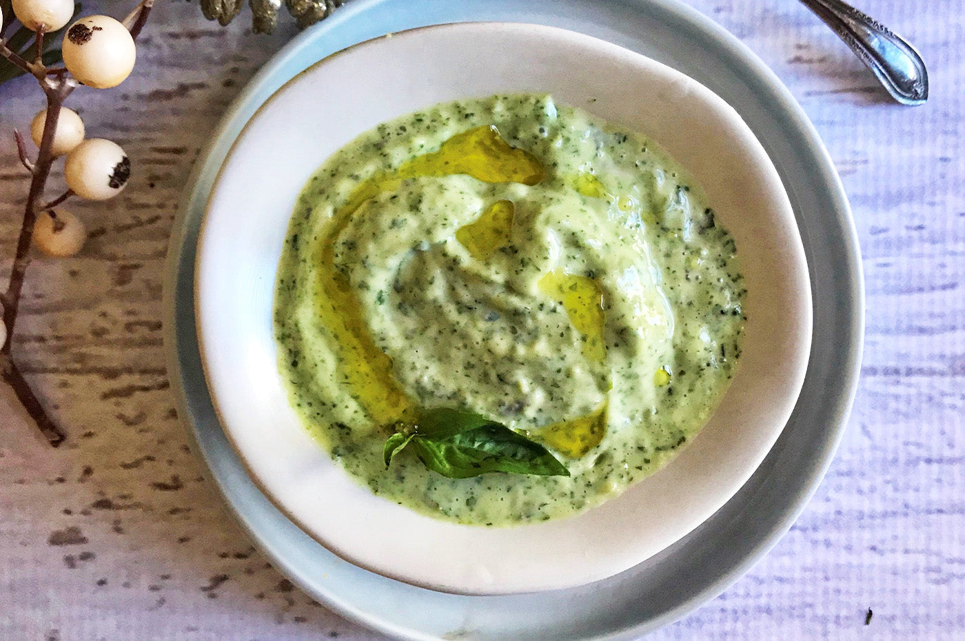 Green Mayo for Barbecued Chook | The Dinner Ladies