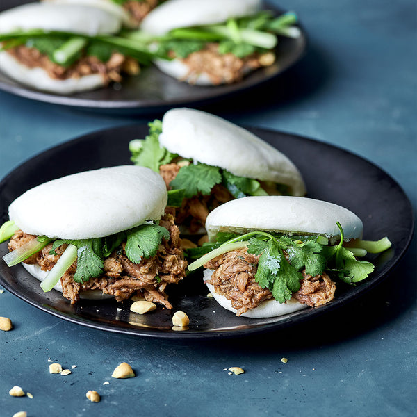 Bao Buns With Slow Cooked Hoisin Pork The Dinner Ladies